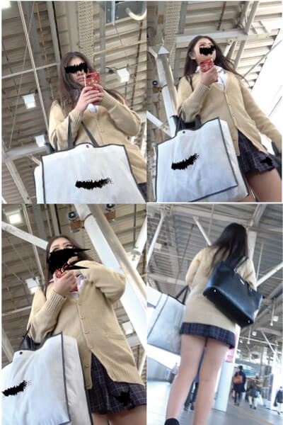 [4k]激かわギャルJ ちゃんの2日分の派手ぱんつを執拗に狙い撮り！！ が半額 | Xcolle