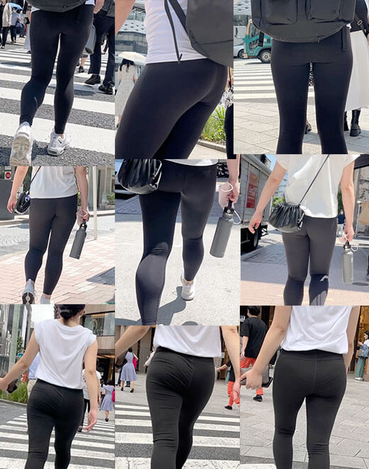 【通スピ＆スロー】小尻！中尻！大尻！真夏のスパッツ様大集合！ が半額 | Xcolle