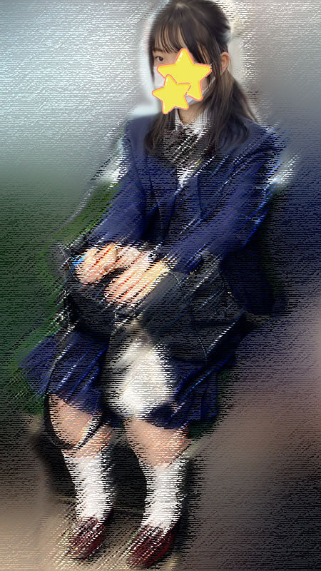 【制服JKは癒しです！19 マスクを外せるその日まで、、、】見つめていたい！ が半額 | Xcolle