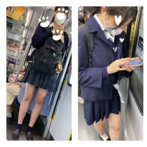 【あの人気作品をもう一度】JK風S級制服美女のエロ過ぎるミニスカ立ち対面美脚8 が半額 | Xcolle